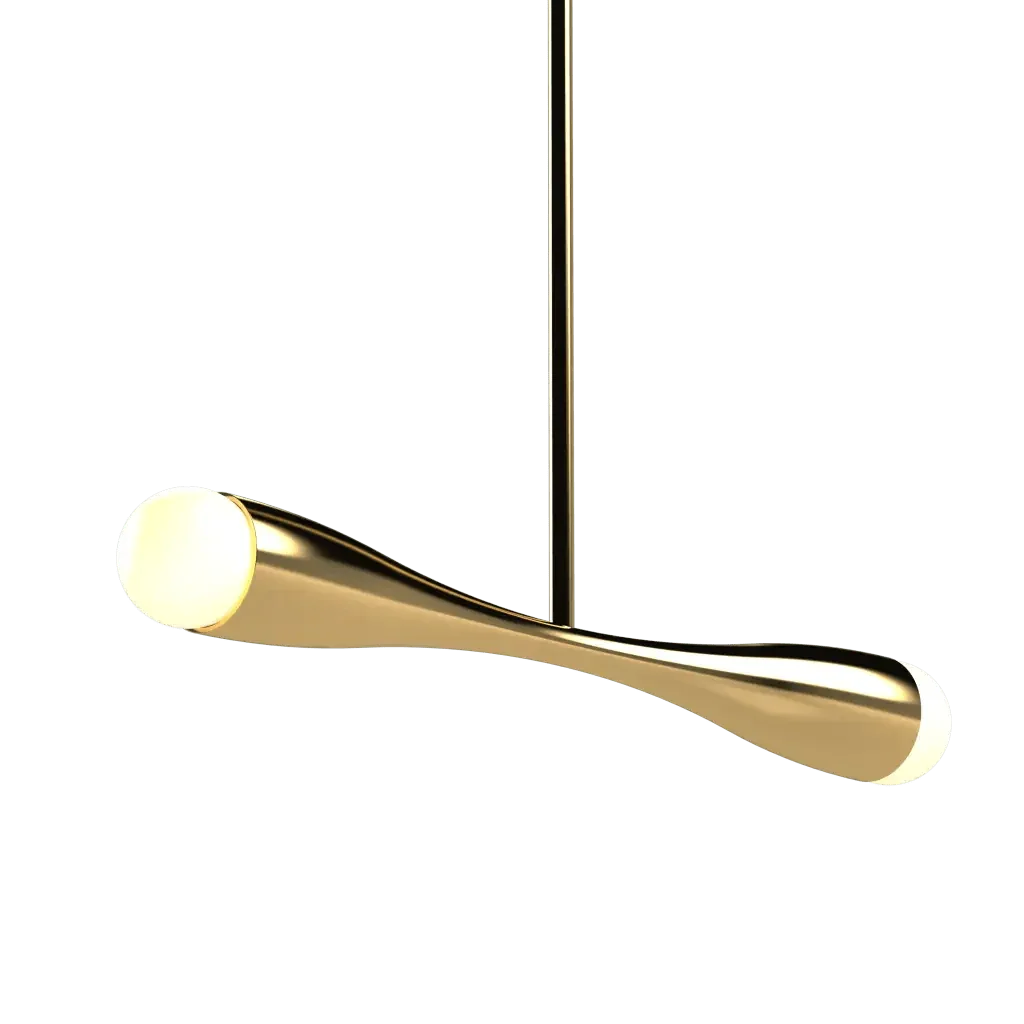 Arc Linear Pendant Modern Ceiling Light Fixture